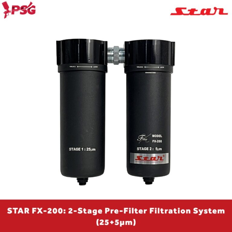 STAR FX-200: 2-Stage Pre-Filter Filtration System - Pusatspraygun.com